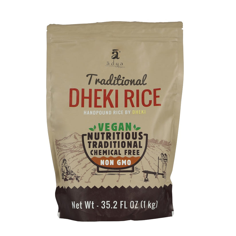 Traditional Hand Pounded Rice for Daily Meals – Adya Organics Official